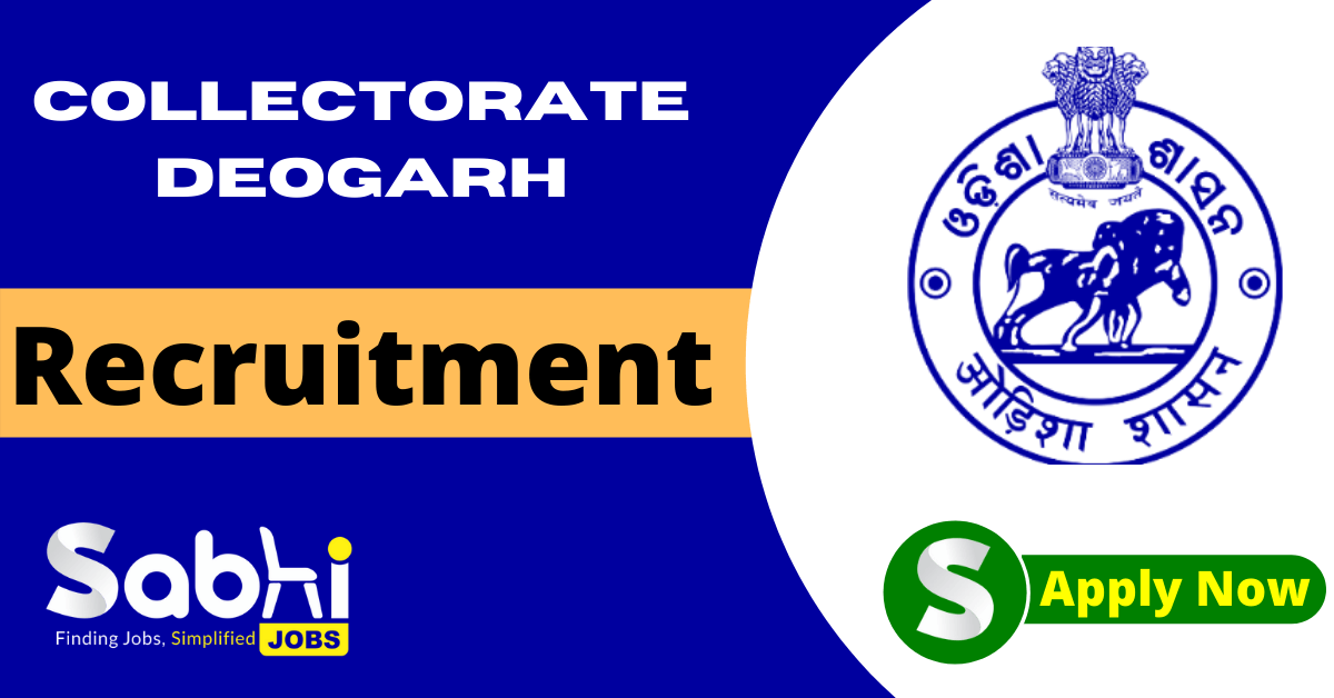 Collectorate Deogarh Jobs Notification 2024: Apply Offline For 21 Guest Teacher Vacancies